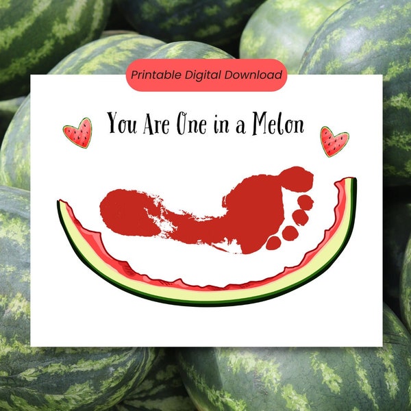 Kids Footprint Art - Etsy