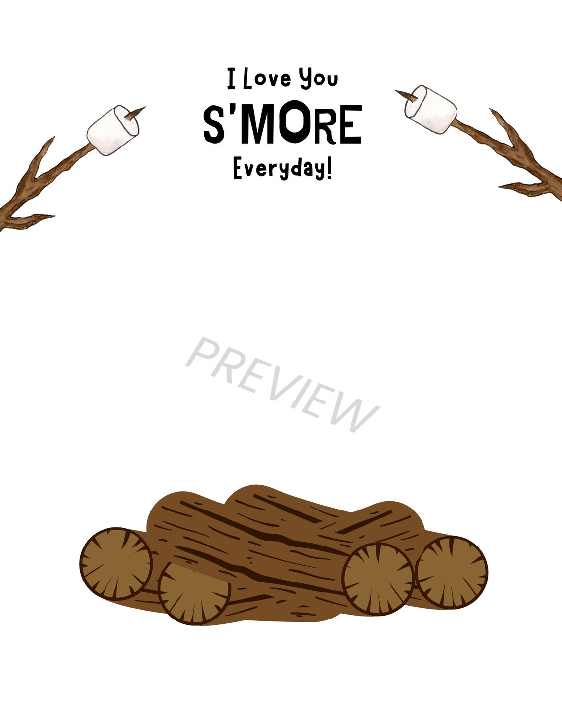 I Love You S'more Everyday Fire Handprint Art, I Love You S'more ...