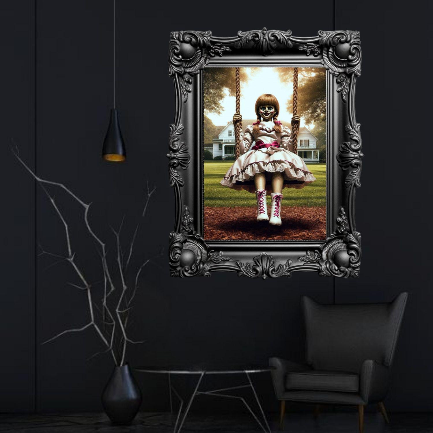 Annabelle Dancing Original Art, Instant Download, Wall Art Decor ...