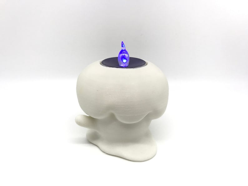 GLOWS in the Dark! Pokemon Litwick Twinkling Light-up Candle Figurine ...