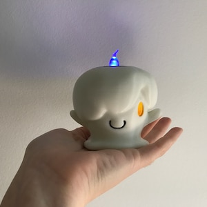 GLOWS in the Dark! Pokemon Litwick Twinkling Light-up Candle Figurine ...