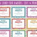 Candy Bar Award Certificates | Download, Edit and Print | Candy Awards ...