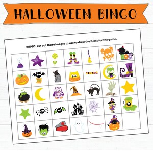Halloween Bingo Cards | 30 Cards | Instant Download and Print ...