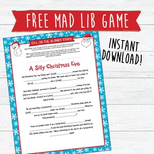 5 Second Christmas Party Game Printable | 125 Categories PLUS Create ...