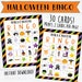 Halloween Bingo Cards | 30 Cards | Instant Download and Print ...