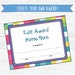 Classroom Award Certificates Instant Download, Edit and Print Preschool ...