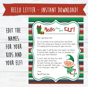 Personalized Letters From Elf, Plus Extra Notes and Warnings | Elf ...