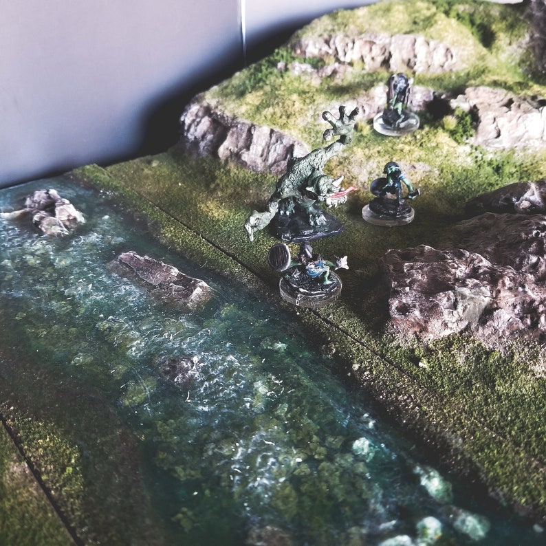 River Tile Set set of 2 - Etsy