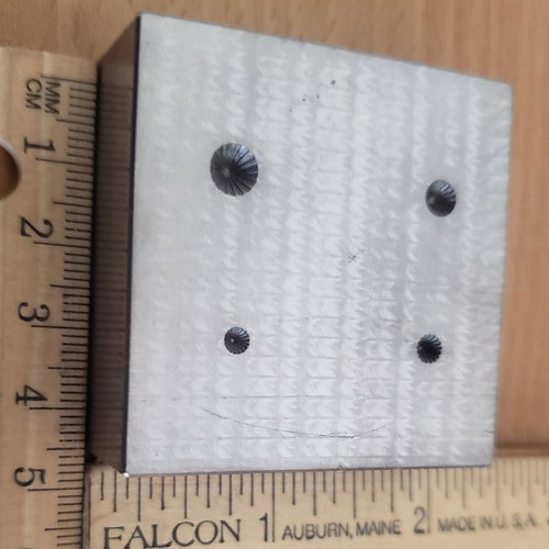 SHOT Plate Impression Die Jewelry Making Embossing Steel Dies | Etsy