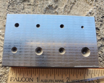 SHOT Plate Impression Die Jewelry Making Embossing Steel Dies Metal ...