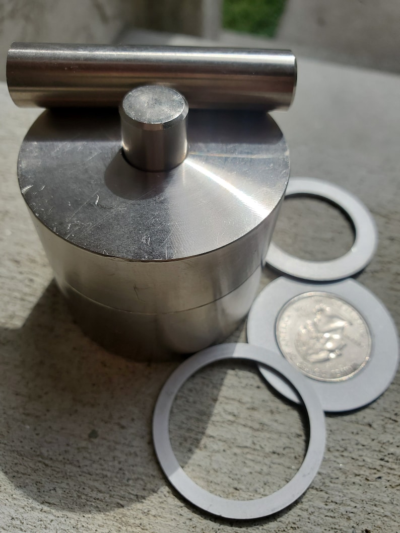 Coin Ring Punch 1/2" - Coin Ring Tools Center Punch That Will Punch A ...