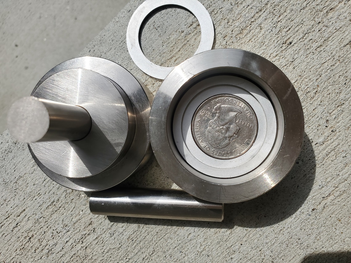 Coin Ring Punch 1/2 Coin Ring Tools Center Punch That - Etsy