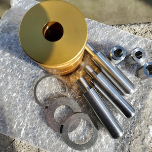 Coin Ring Punch Kit & Die Set Self Centering, Jewelry Making, Coin Ring ...