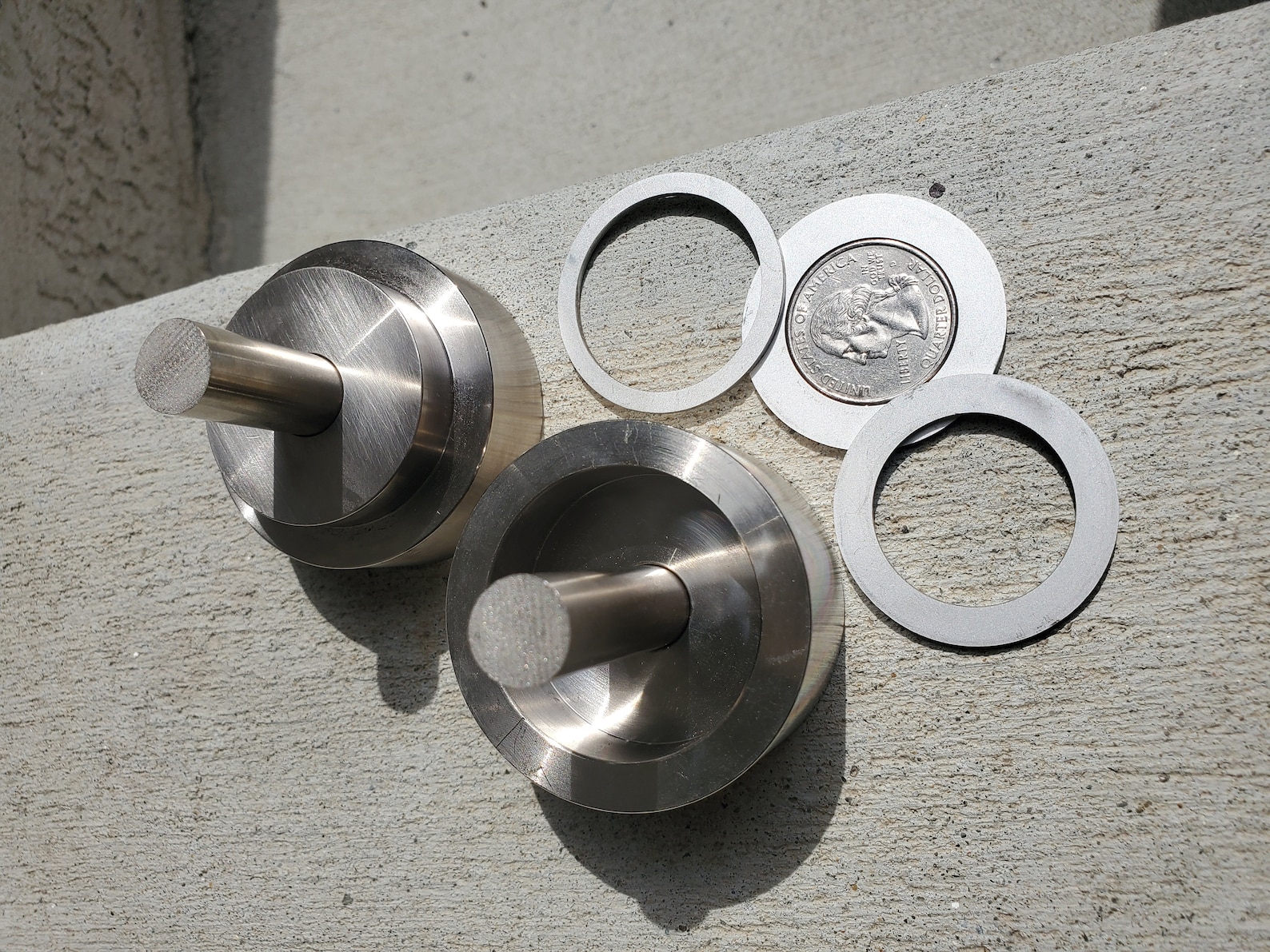 Coin Ring Punch 1/2 Coin Ring Tools Center Punch That - Etsy