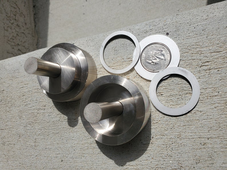 Coin Ring Punch 1/2 Coin Ring Tools Center Punch That - Etsy