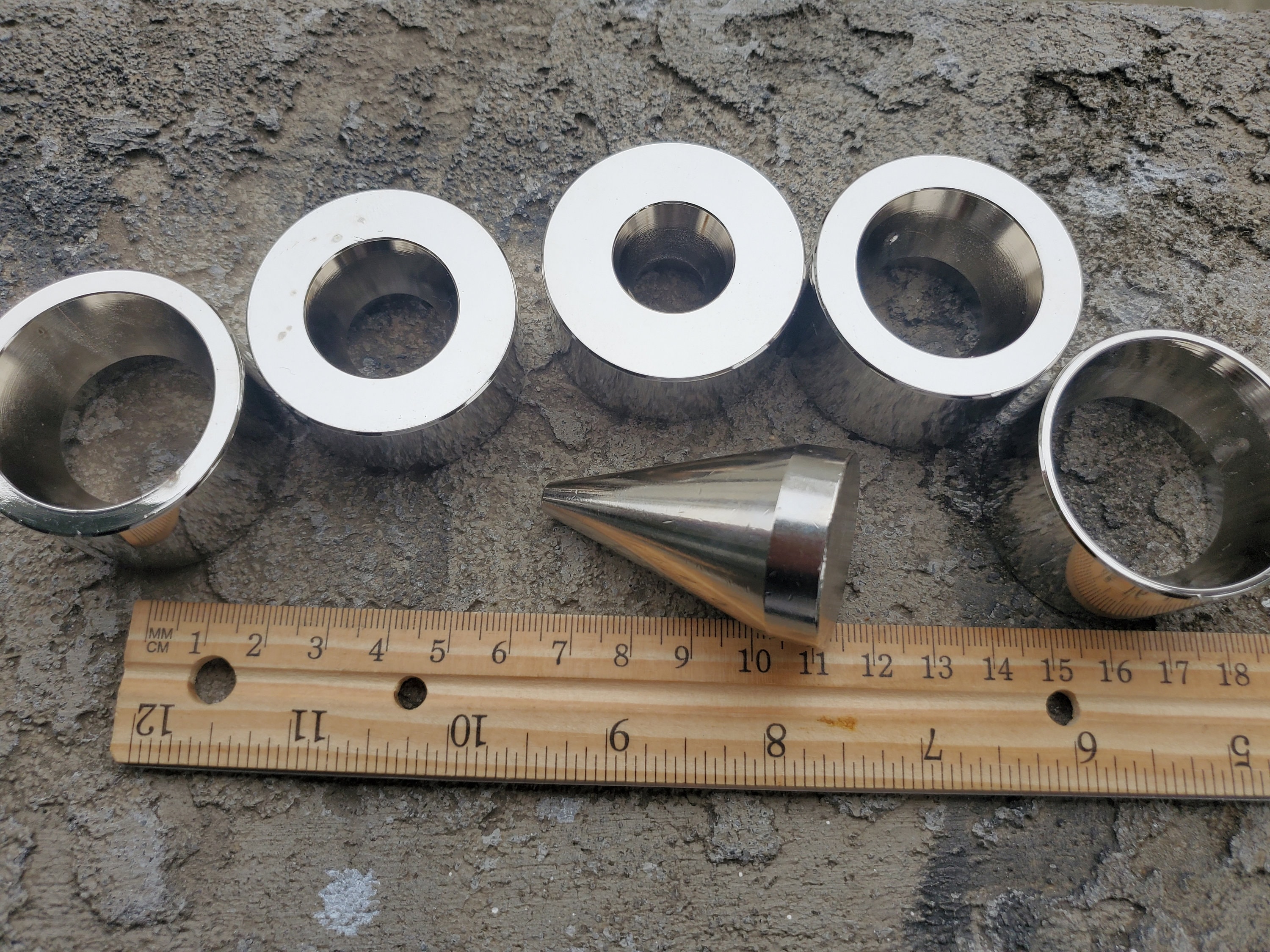 Coin Making Tool 17 Degree Folding Die Set 5 Pieces - Etsy Canada