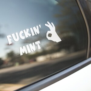 Fuckin' Mint Decal - Etsy