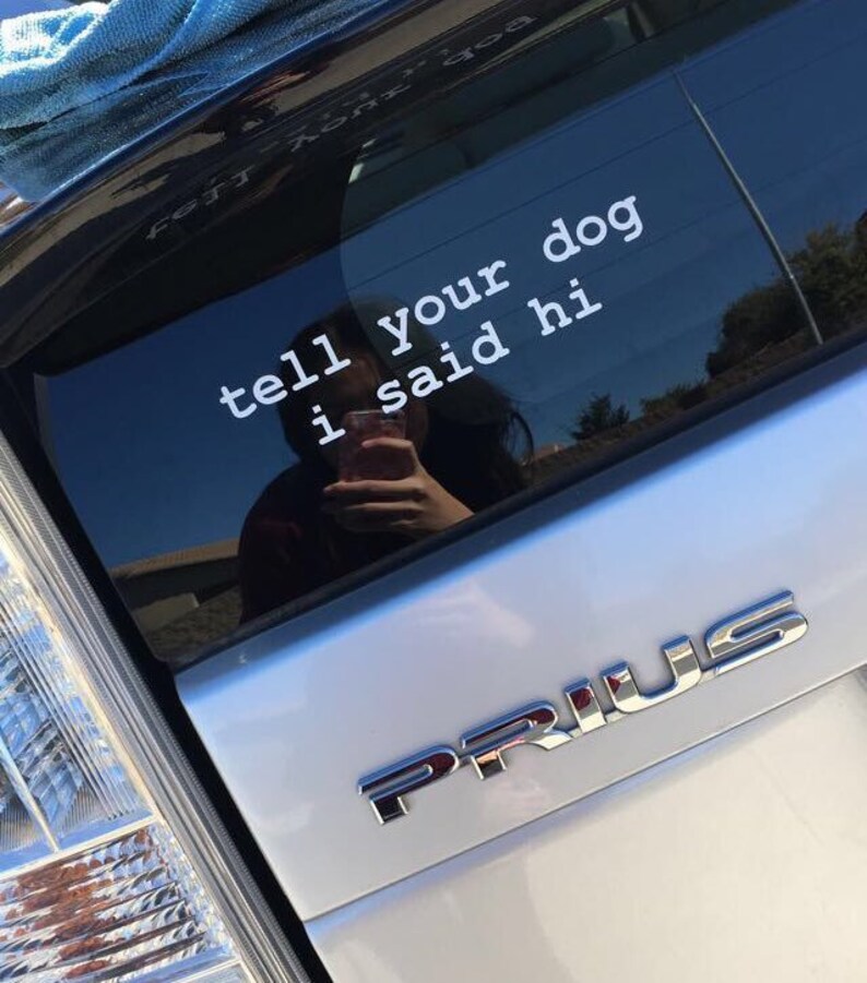 Custom Vinyl Text Decals Name Decal Social Media Decal - Etsy