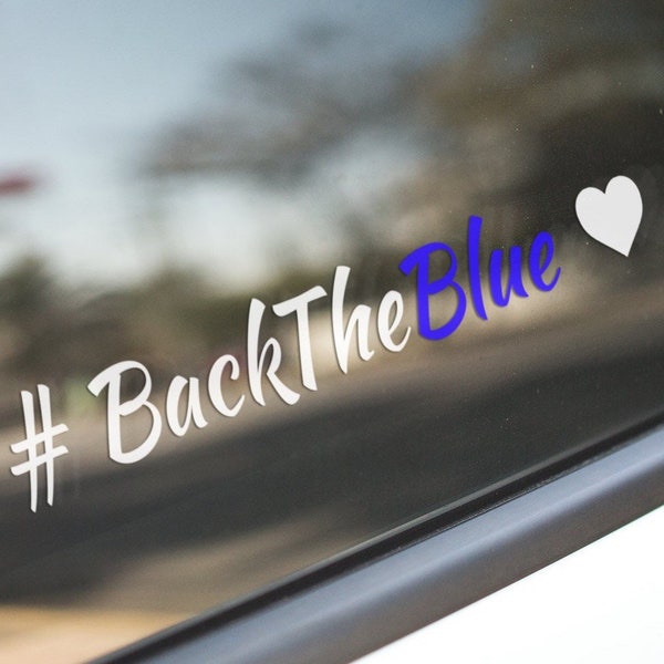 Back the Blue - Etsy