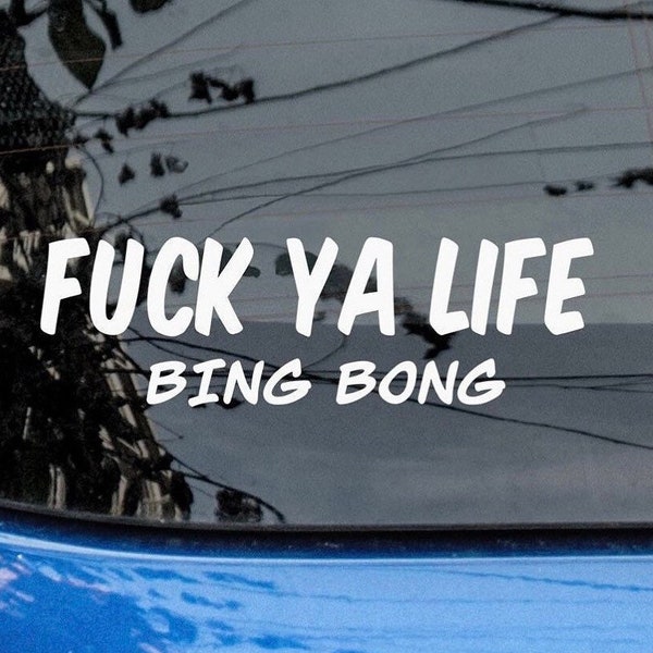 Fuck Ya Life Bing Etsy