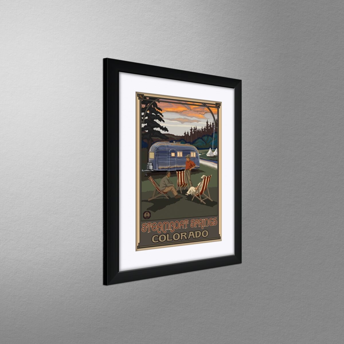 Steamboat Springs Colorado Giclee Art Print Poster from | Etsy