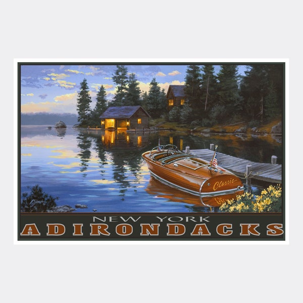 Chris Craft Art - Etsy