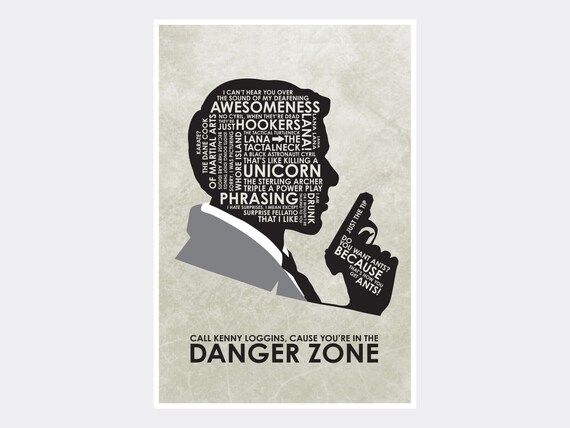 Archer Danger Zone Poster