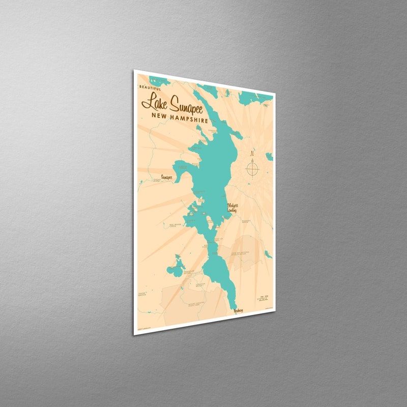 Sunapee Poster - Etsy
