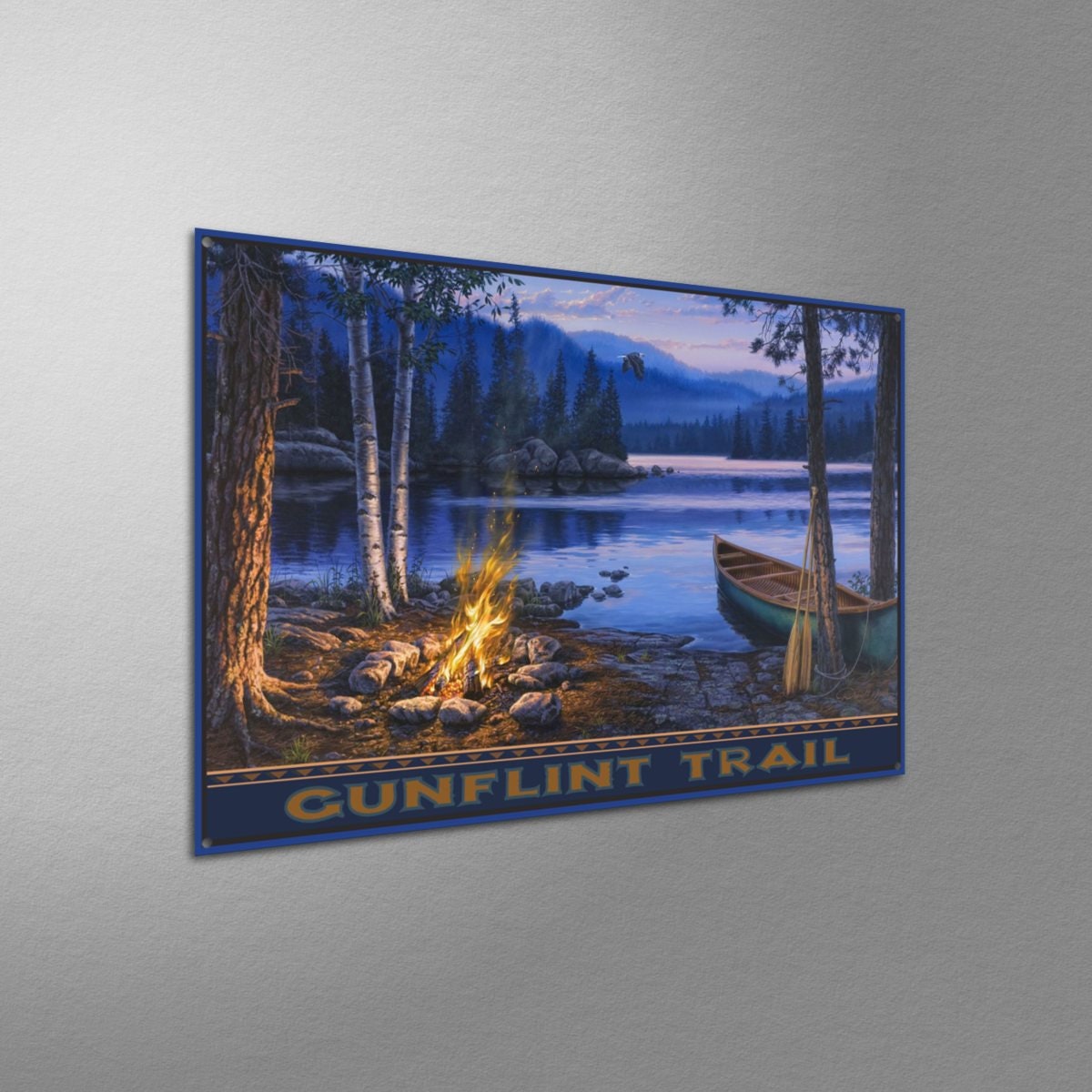 Gunflint Trail Minnesota Giclee Art Print Poster From | Etsy