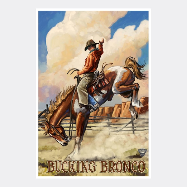 Bucking Bronco Vintage - Etsy