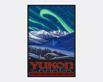 Yukon Canada Poster | Etsy