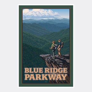 Blue Ridge Parkway Poster - Etsy