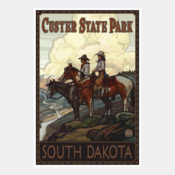 Custer State Park Poster - Etsy