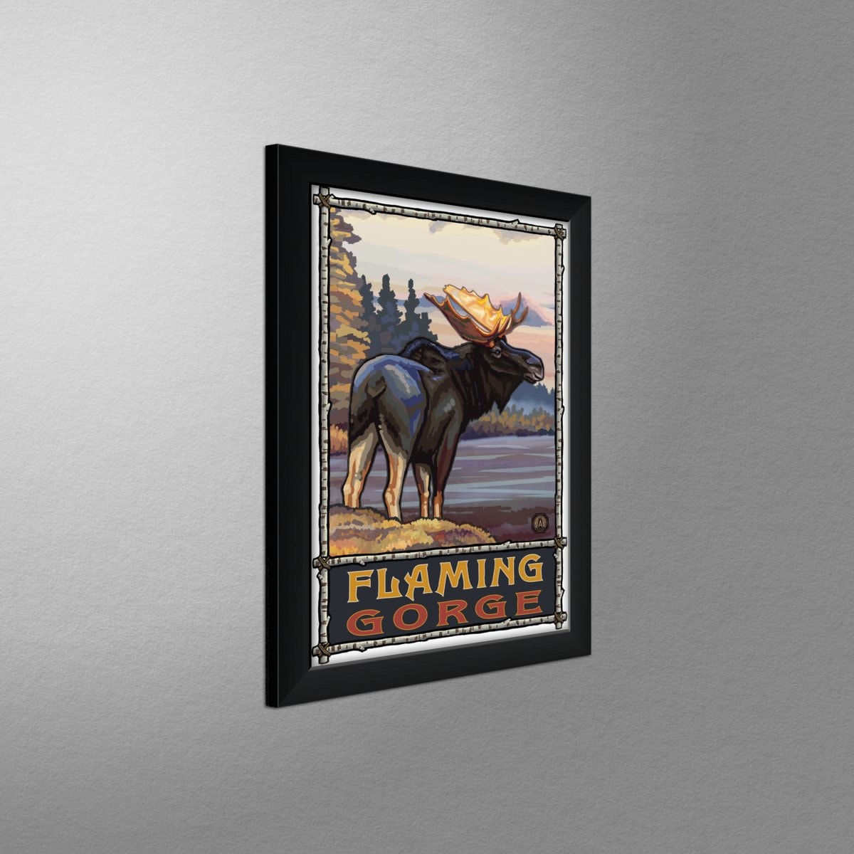 Flaming Gorge National Recreation Area Moose Giclee Art Print - Etsy
