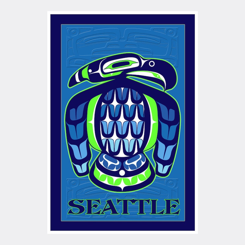 Seahawks Wall Art - Etsy