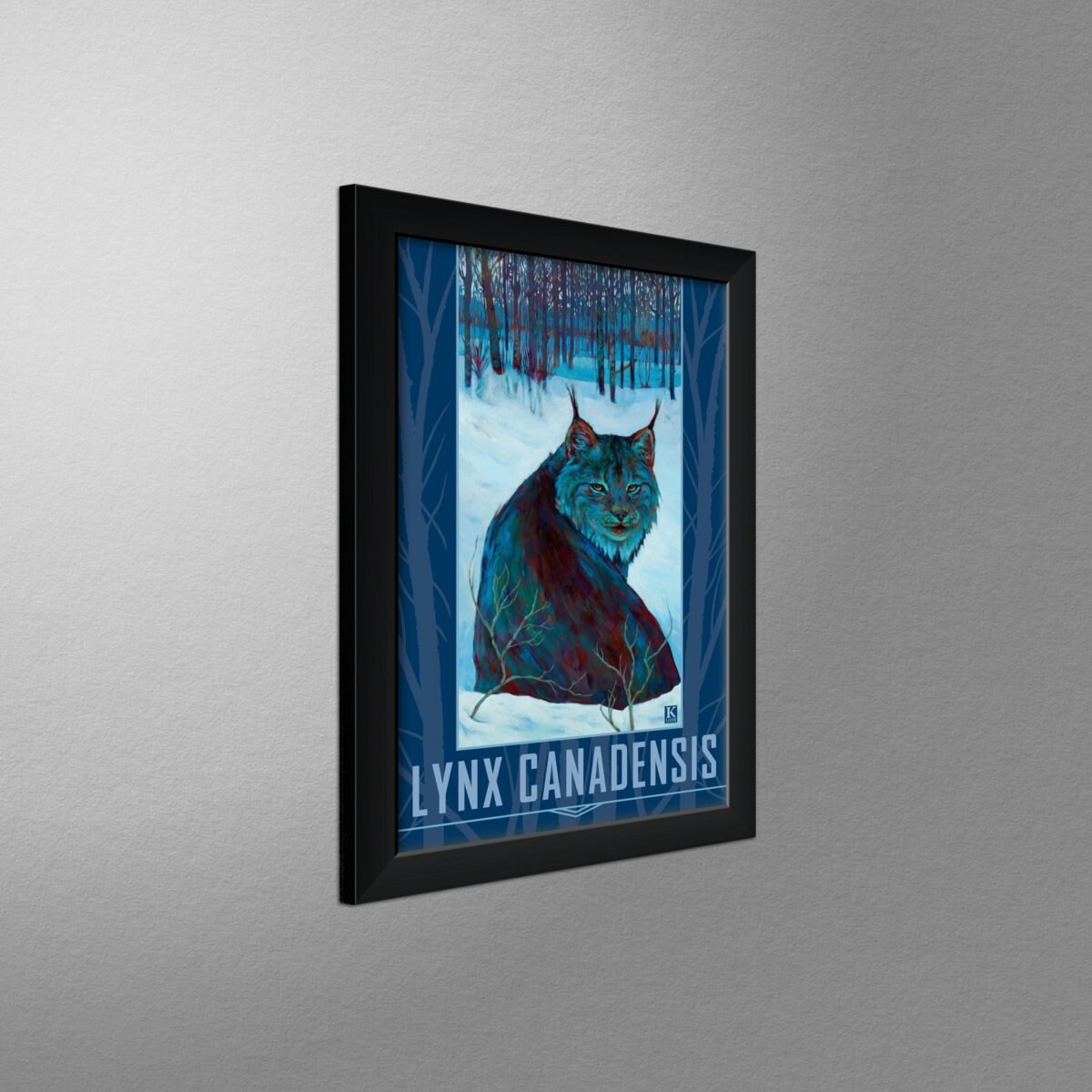 Lynx Canadensis canada Lynx Giclee Art Print Poster From Oil - Etsy