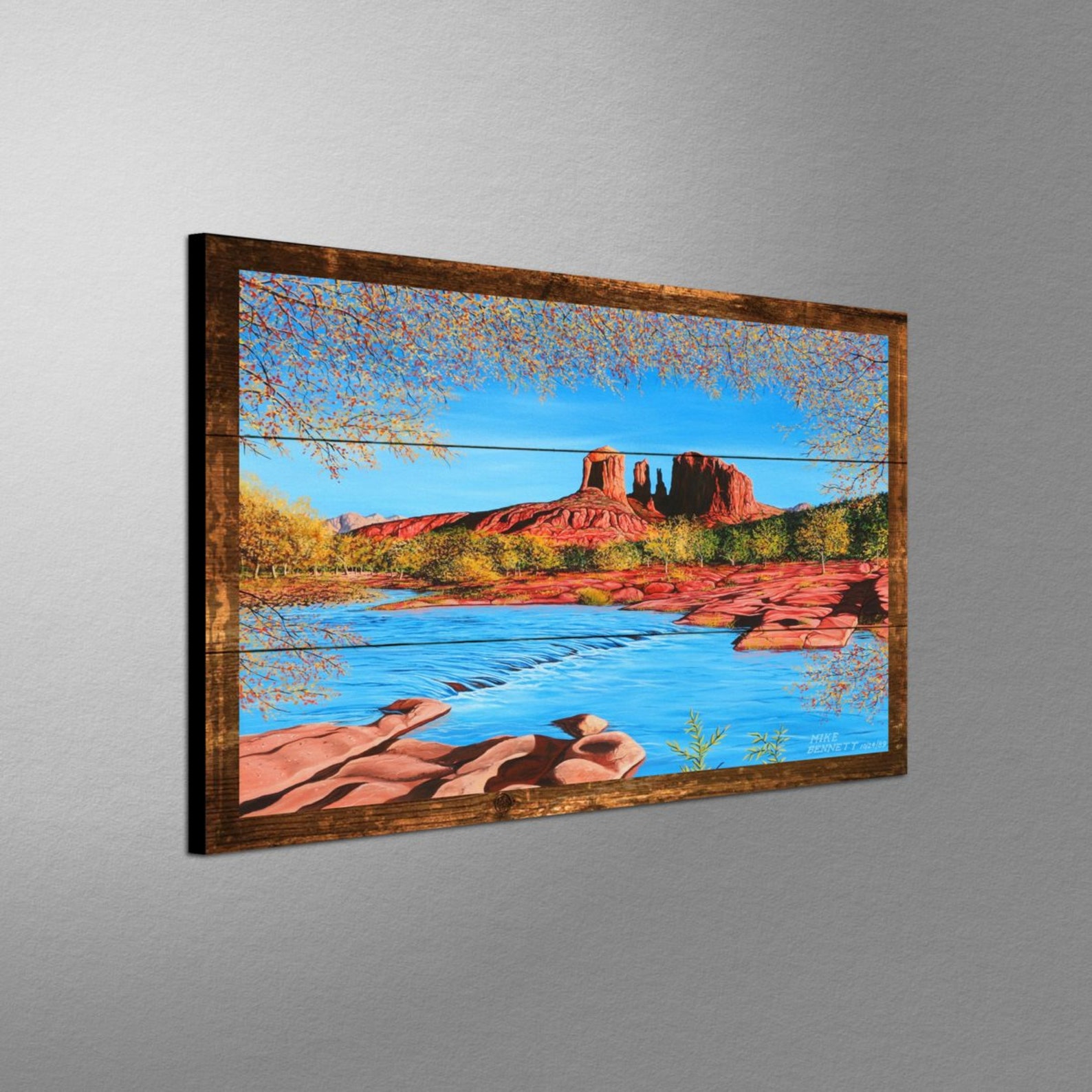 Cathedral Rock Sedona Arizona Giclee Art Print Poster From - Etsy