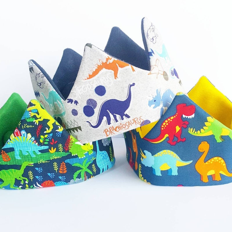 Dinosaur Crown - Etsy