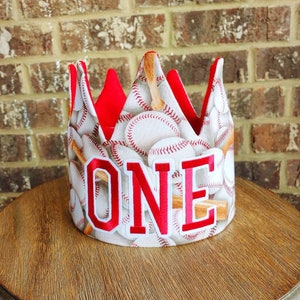 Baseball Birthday Hat | Baseball Party Hat | Baseball Crown ...