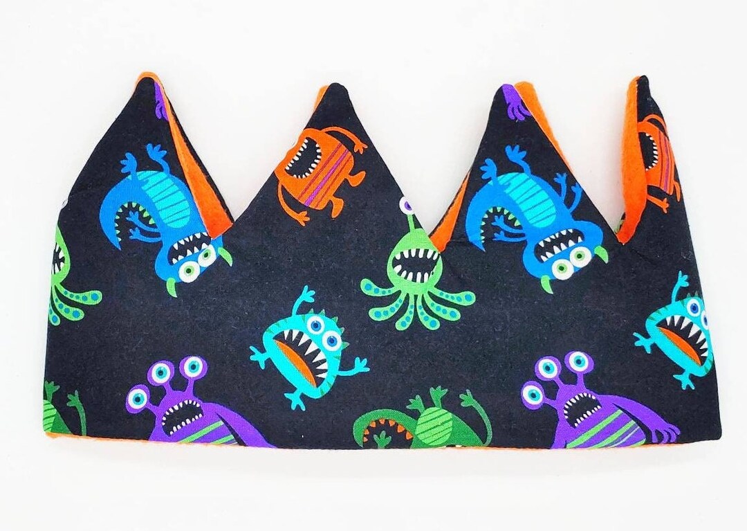 Lil Monster Birthday Crown | Custom Crown | Monster Party Hat | Child ...