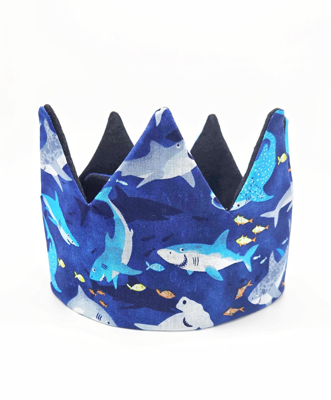 Personalized Shark Crown: Handmade Ocean Birthday Party Hat - Etsy