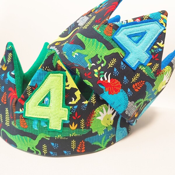 Dinosaur Crown - Etsy