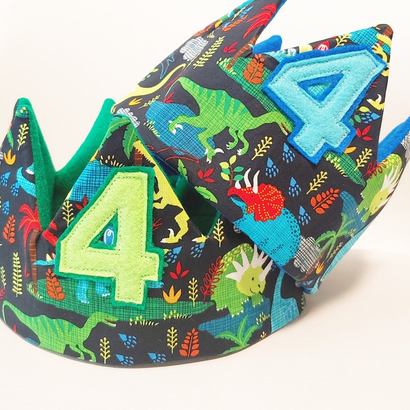 Dinosaur Crown - Etsy