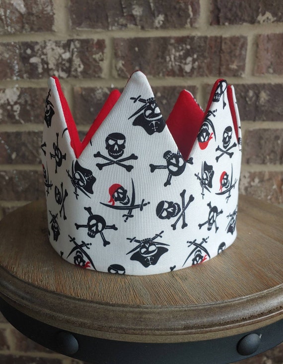 Pirate Birthday/Pirate Crown/ Birthday/ Halloween Party/ Party Hat ...