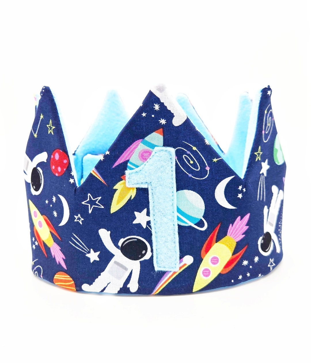 Astronaut Birthday Crown | Space Birthday Hat | Crowns for Children ...