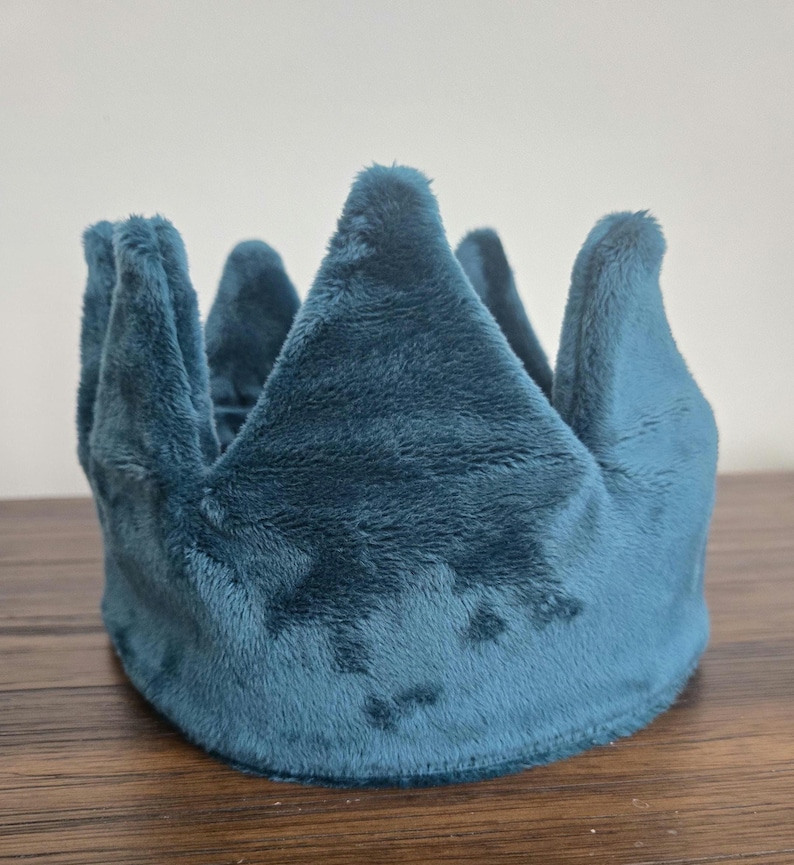 Personalized Velour Birthday Crown: Custom Colors, Reversible - Etsy