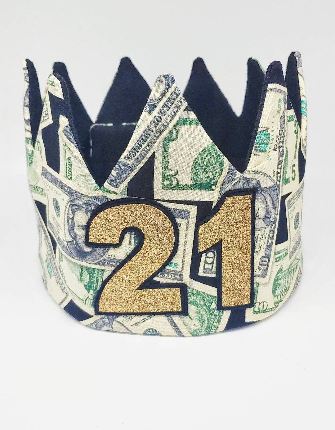 Handmade Money Crown: Adjustable Birthday Gag Gift - Etsy