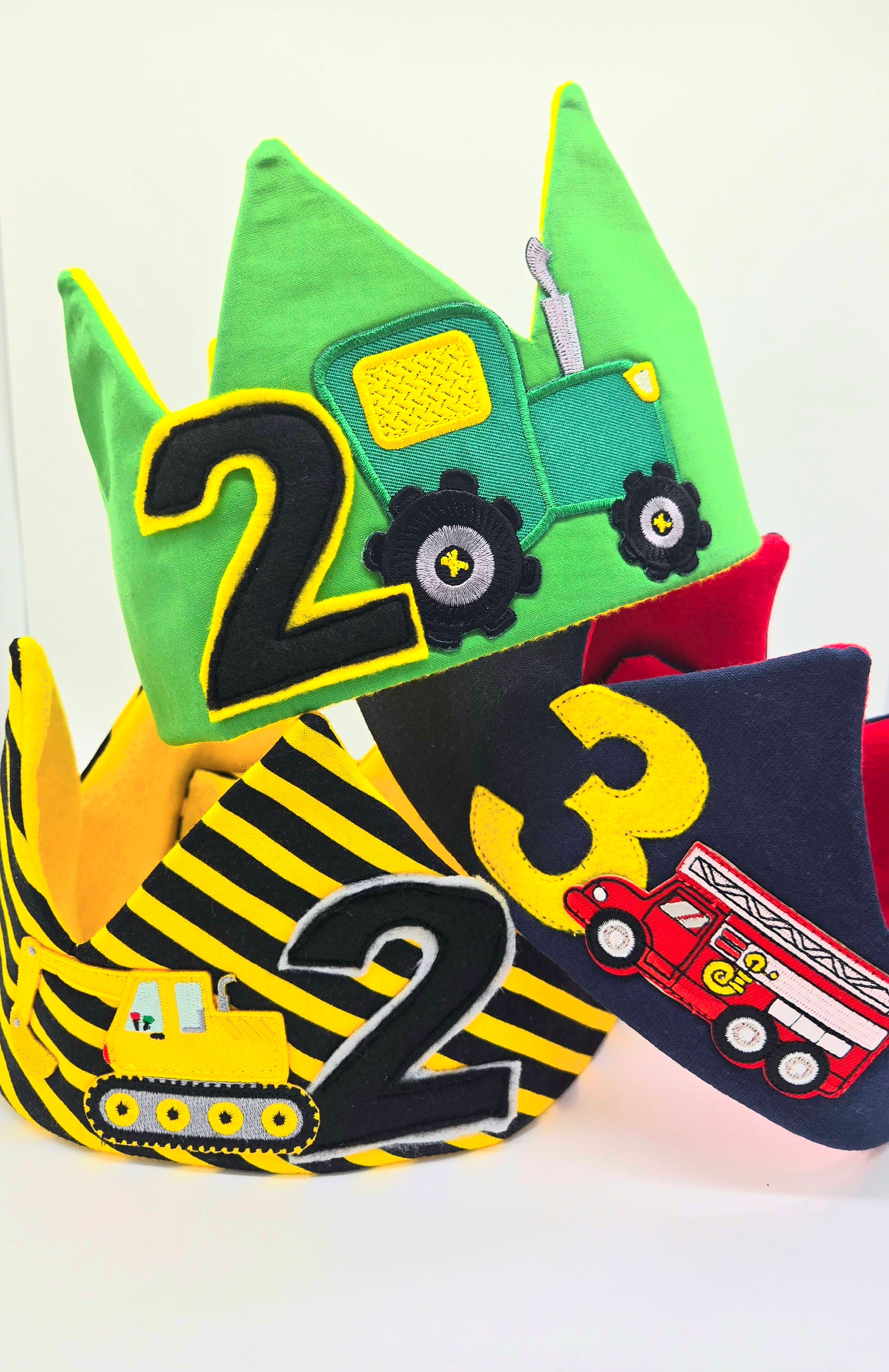 Tractor Birthday Crown | Farm Party Hat | Personalized Crown | Child ...