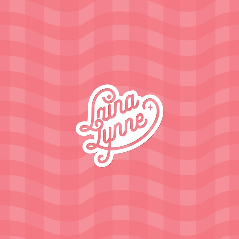 Wavy Pink Gingham - Seamless Digital Pattern - Etsy