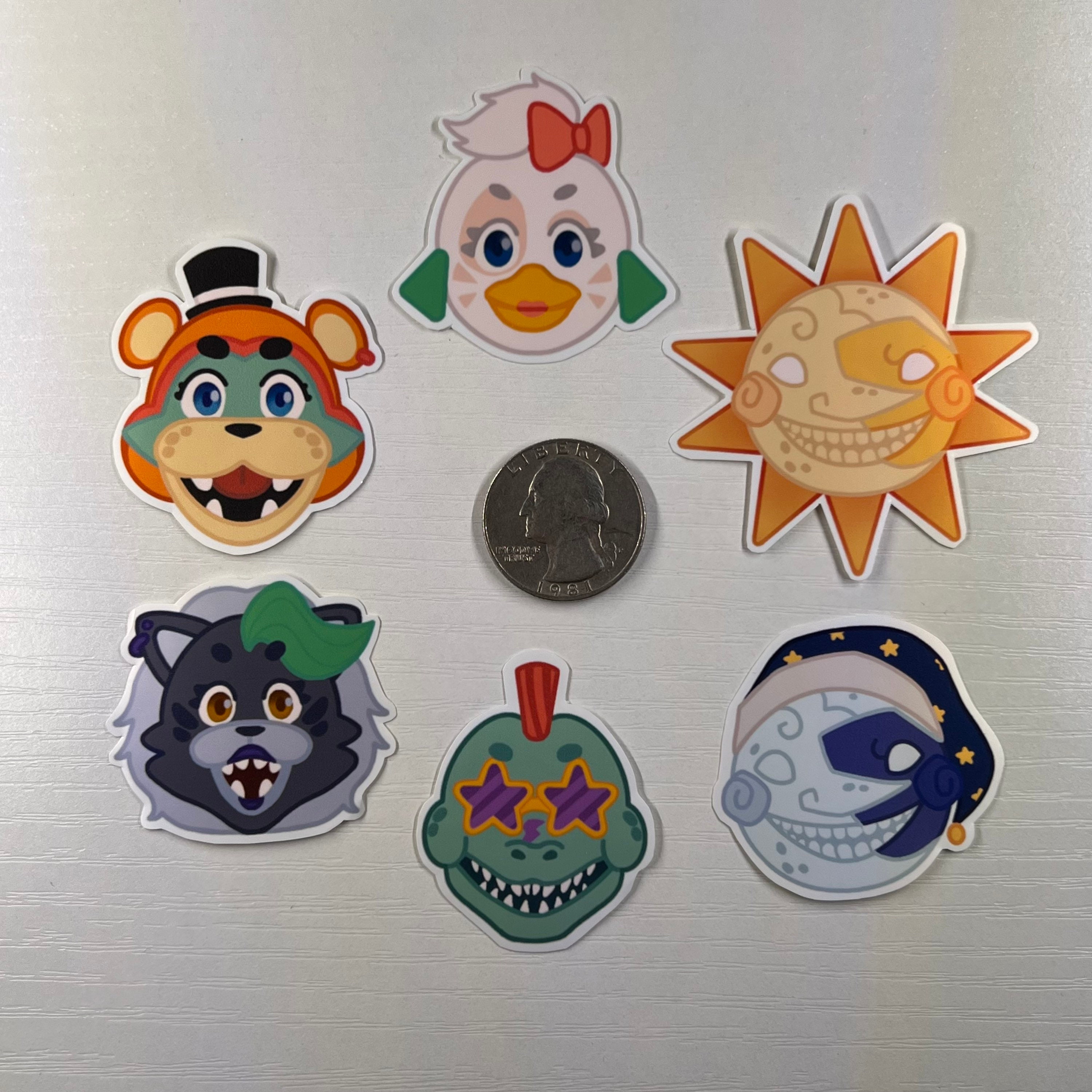 FNAF Security Breach Stickers - Etsy